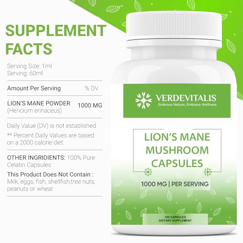 Enhance clarity with Lion's Mane