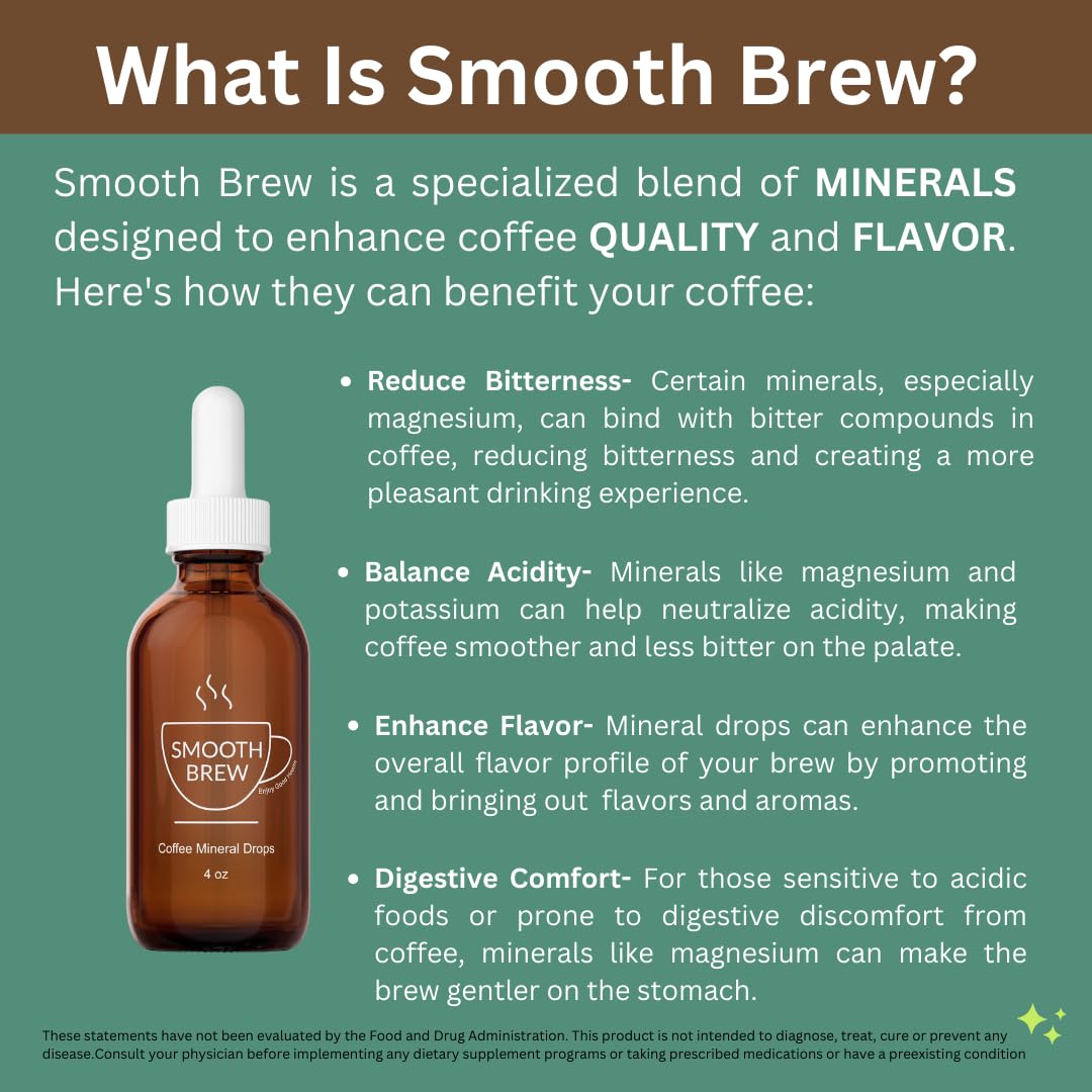 Enhance coffee taste with minerals