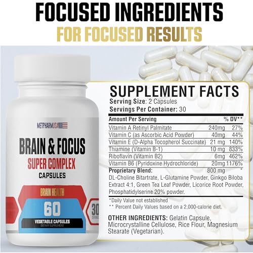 Enhance cognitive function with Brain & Focus
