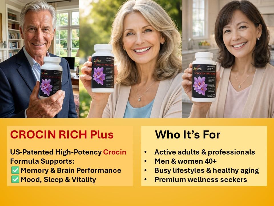 enhance cognitive function with CROCIN