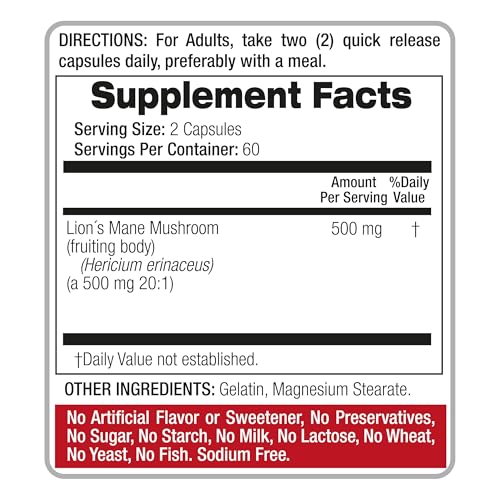 enhance cognitive function with lion's mane