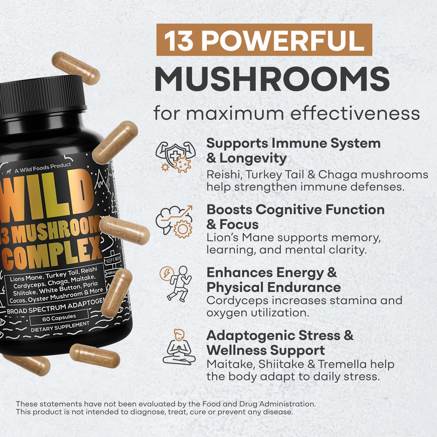enhance cognitive function with mushrooms