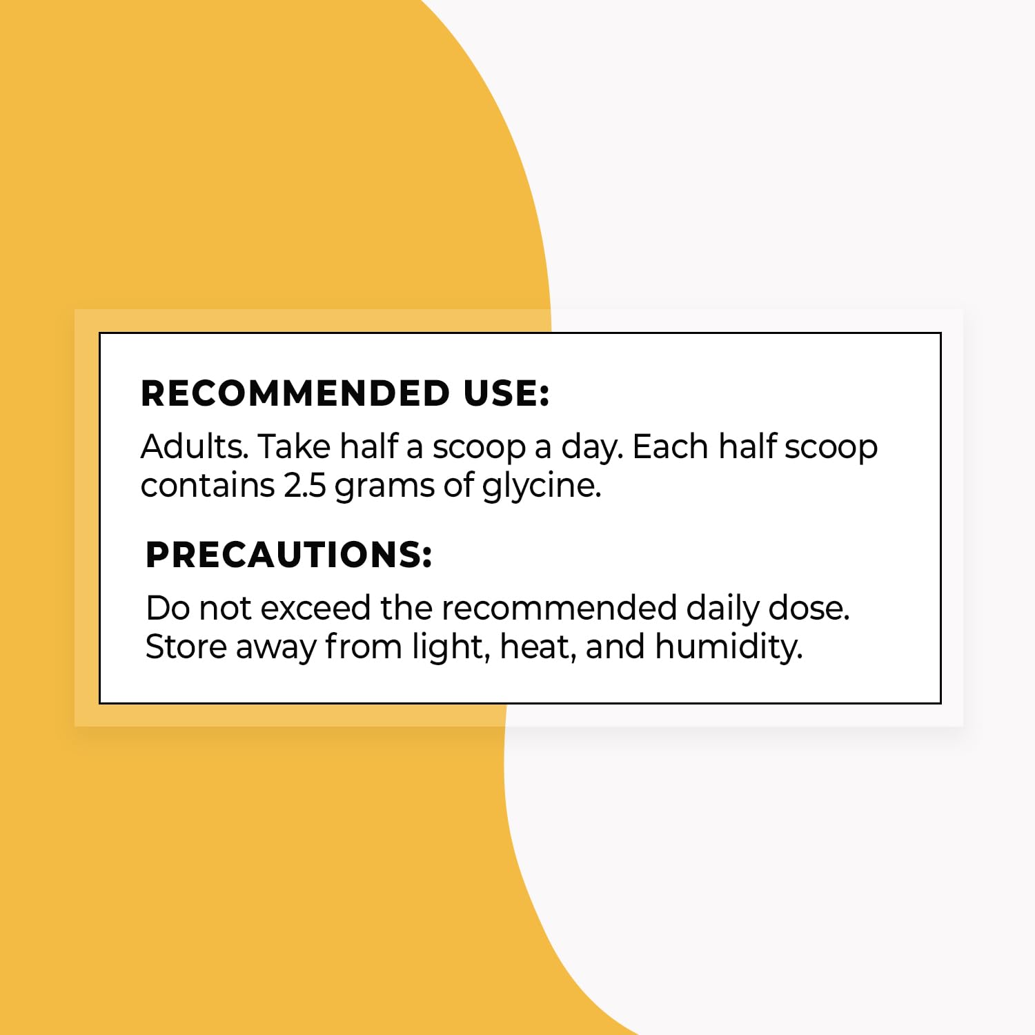 Enhance collagen production with glycine