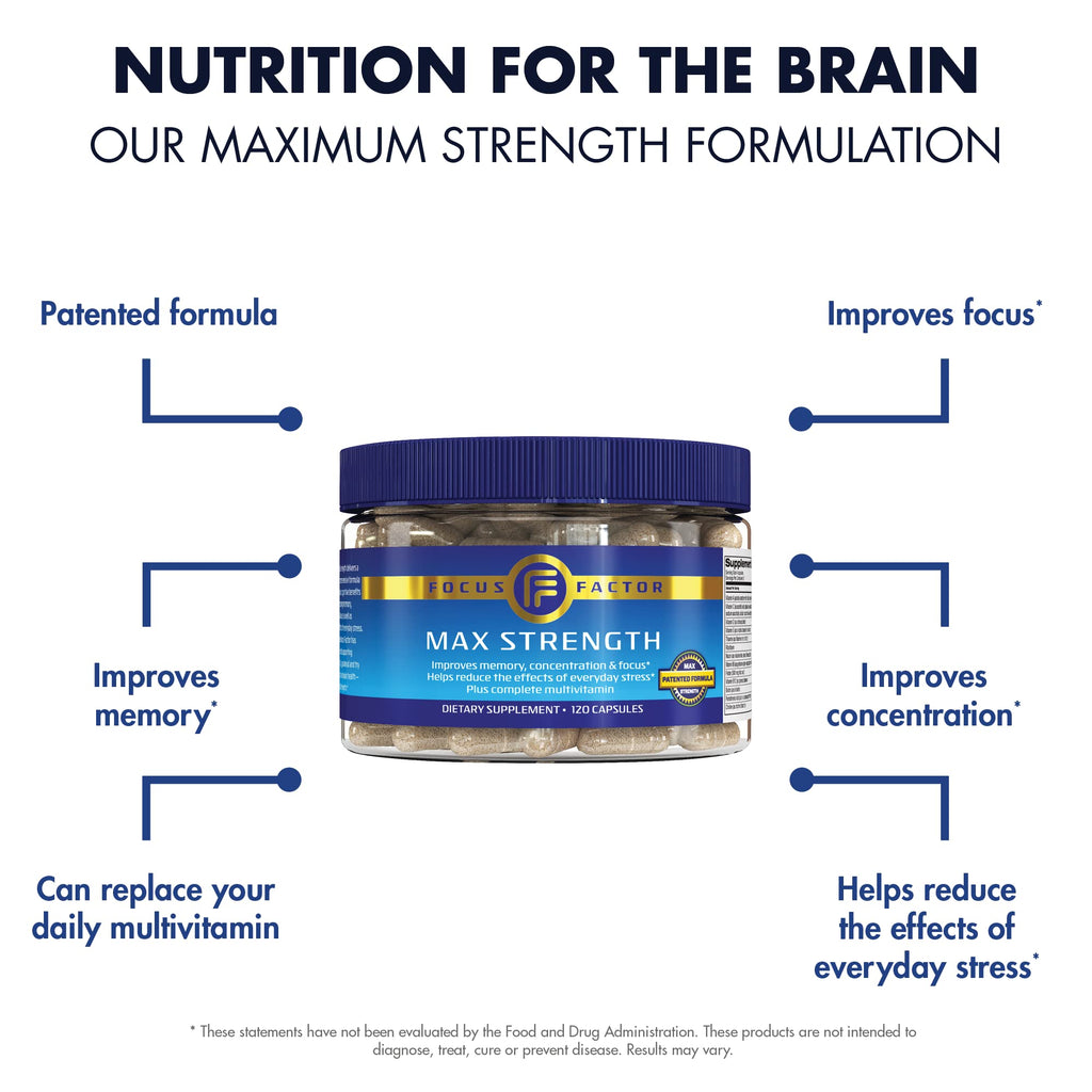 enhance concentration with Focus Factor Max