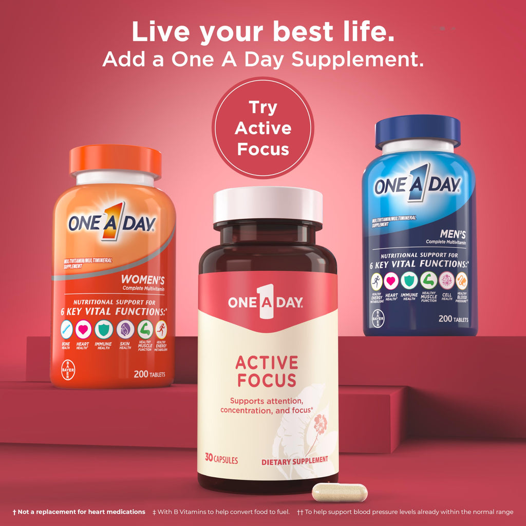 enhance concentration with One-A-Day