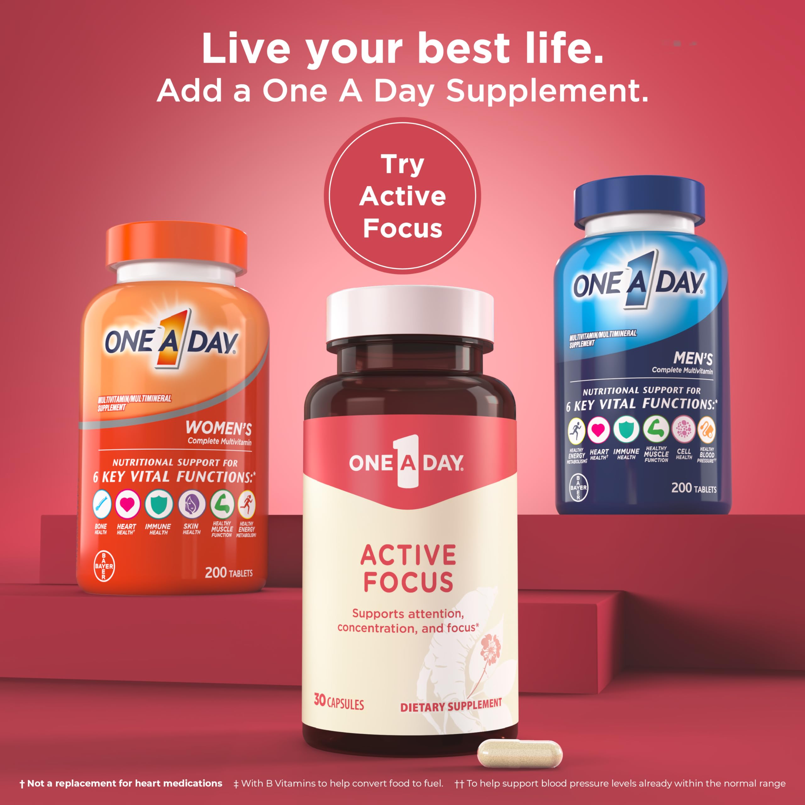 enhance concentration with One-A-Day