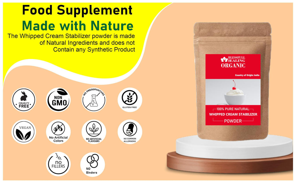 enhance desserts with mineral powder