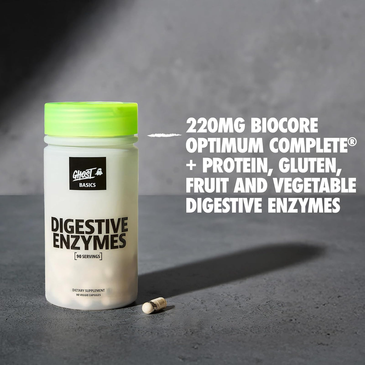 enhance digestion with GHOST enzymes