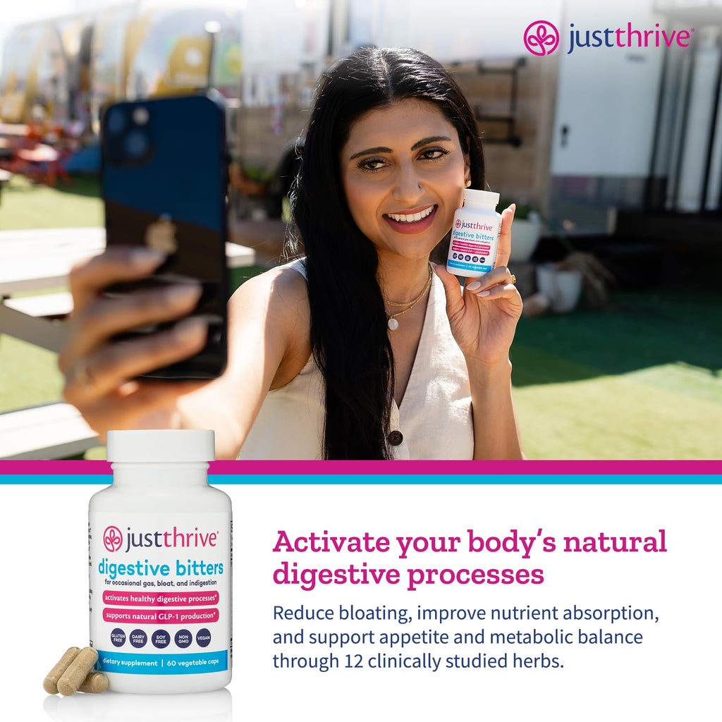 enhance digestion with Just Thrive