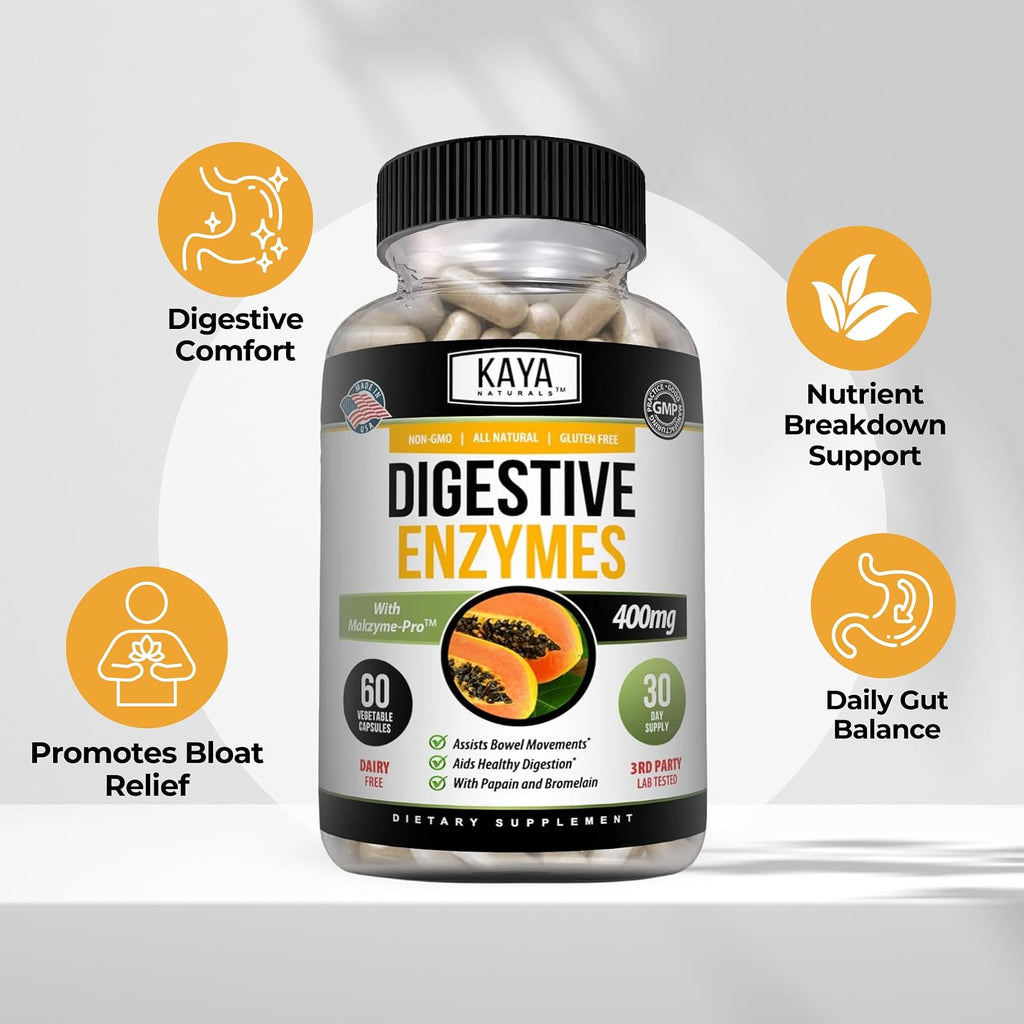 enhance digestion with Kaya enzymes