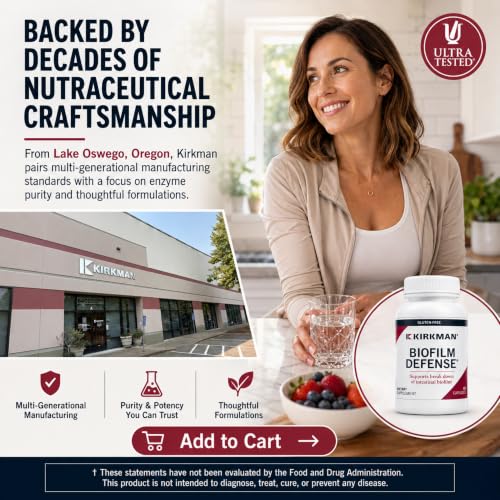 Enhance digestion with Kirkman multi-enzymes