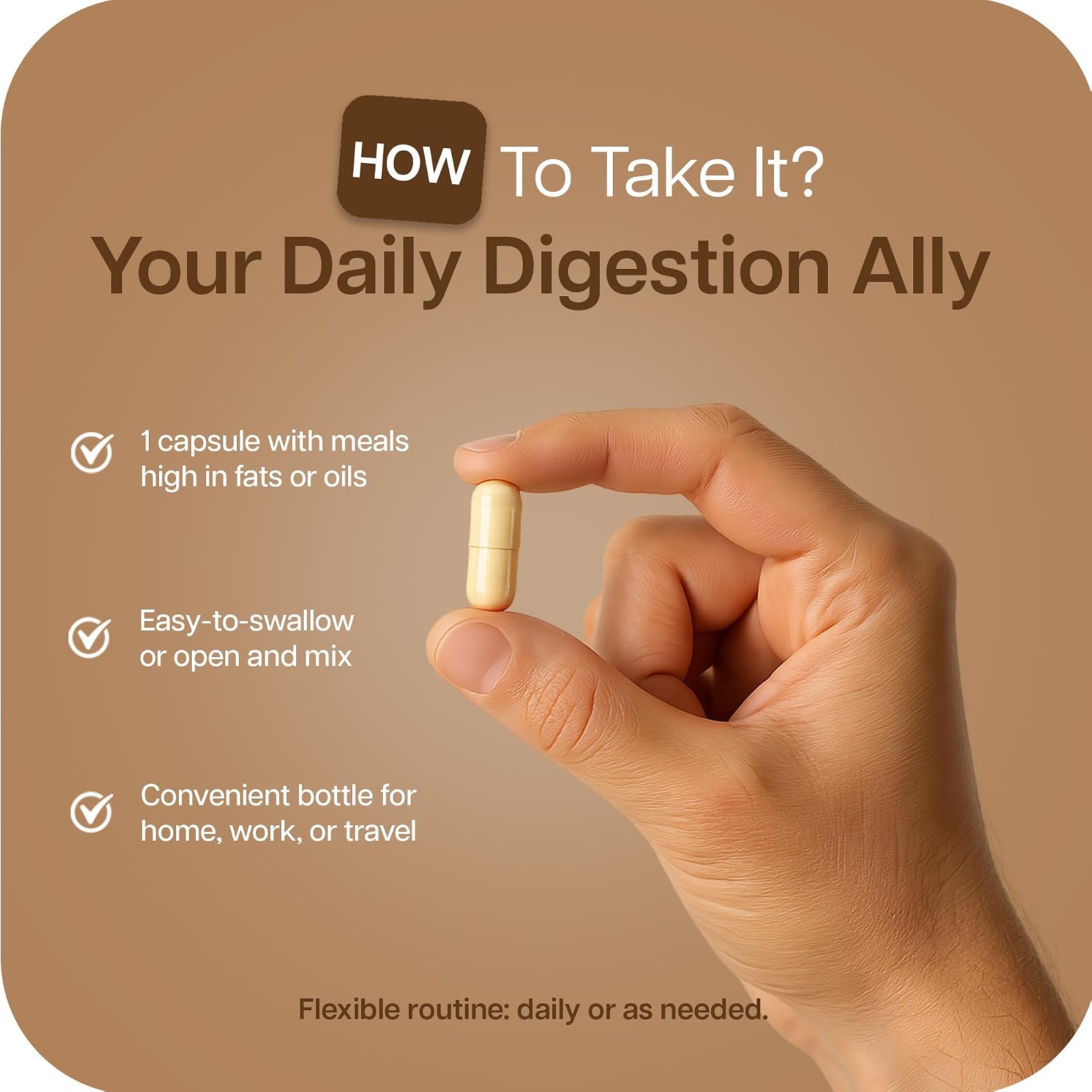 Enhance digestion with Lypazyme capsules