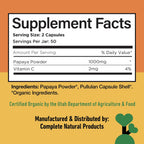 enhance digestion with papaya enzymes
