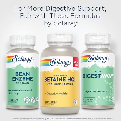 enhance digestion with SOLARAY enzymes