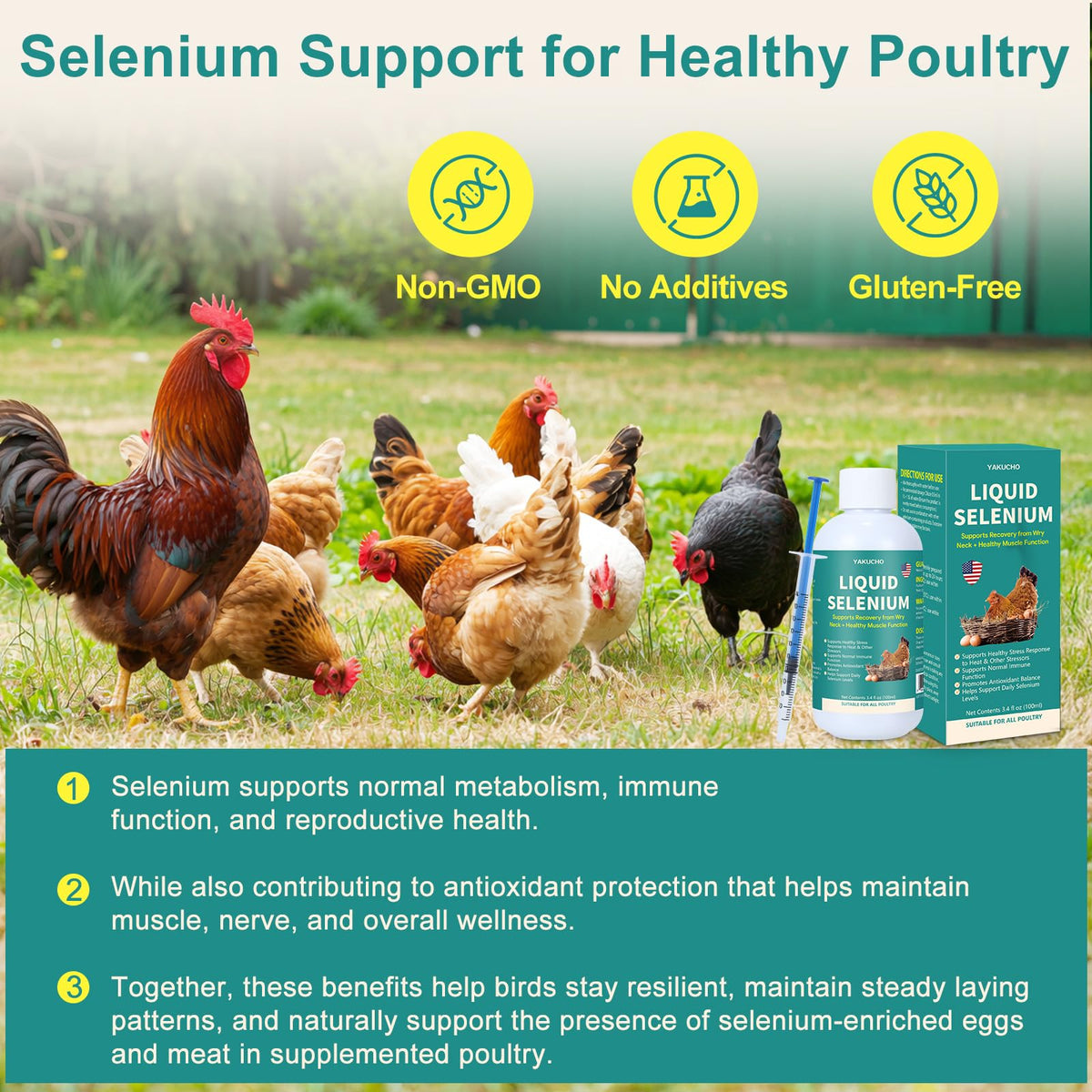 Enhance egg production with vitamin E