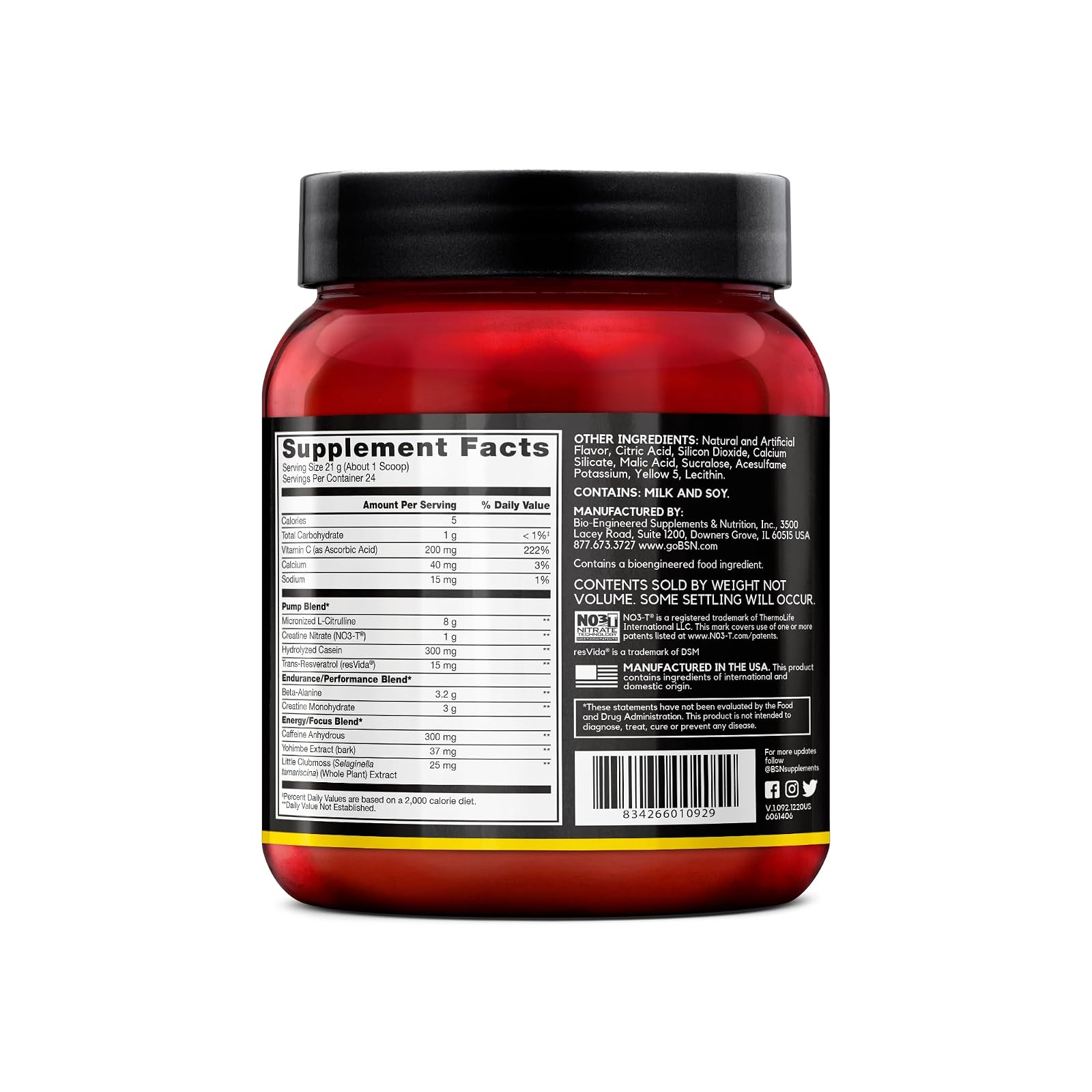 Enhance endurance with BSN pre-workout