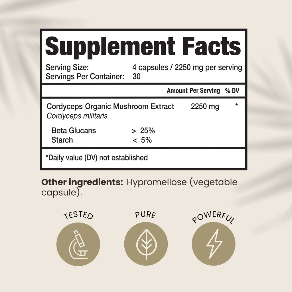Enhance endurance with cordyceps