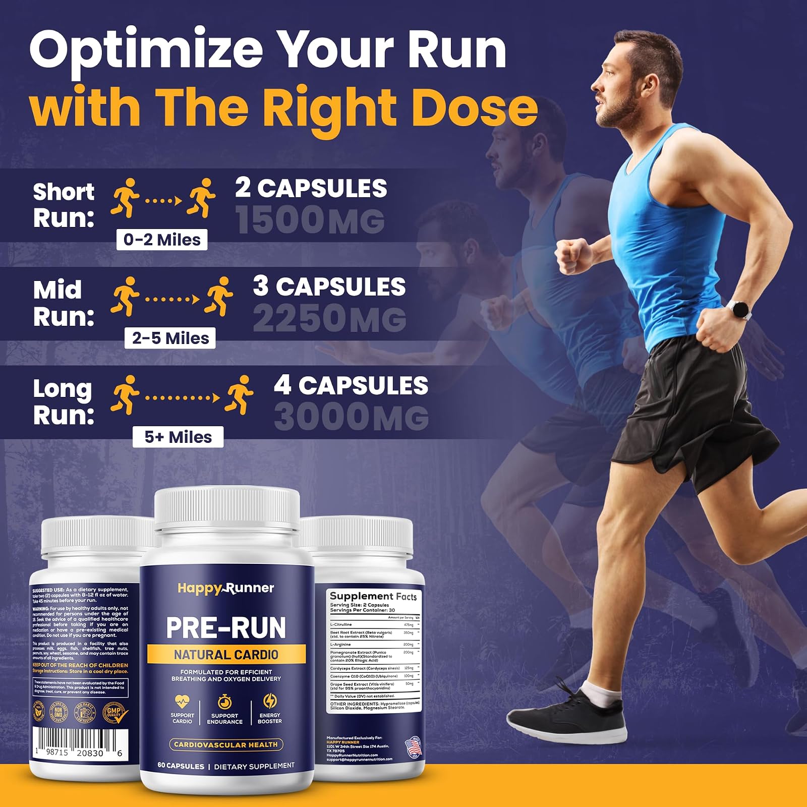 enhance endurance with Happy Runner