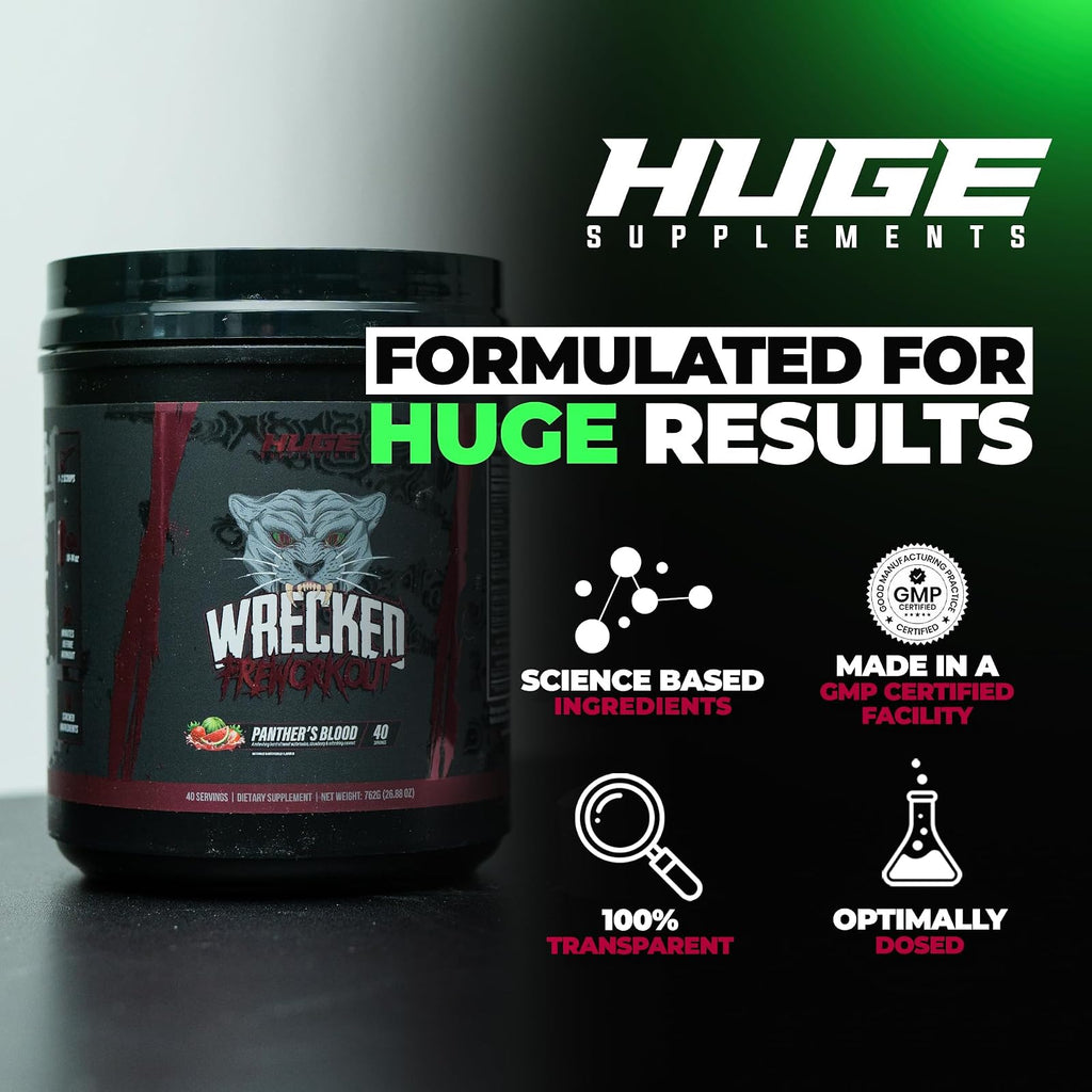 Enhance endurance with Wrecked pre workout