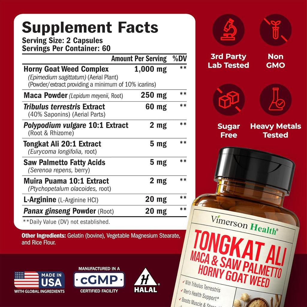 enhance energy with Horny Goat Weed