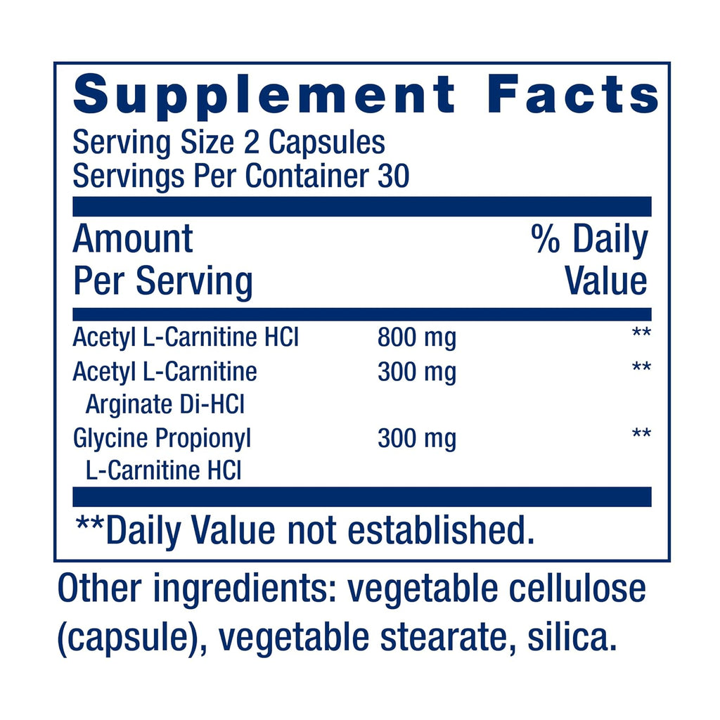 enhance energy with l-carnitine