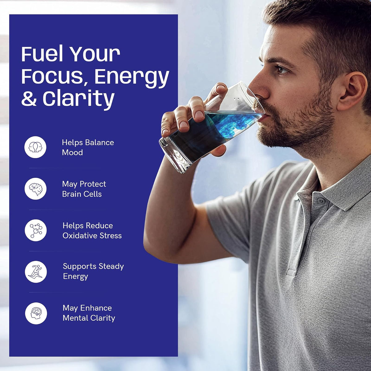 Enhance energy with Methylene Blue drops