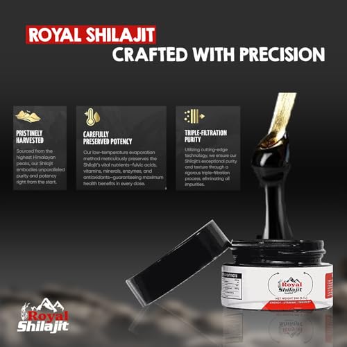 Enhance energy with organic Shilajit