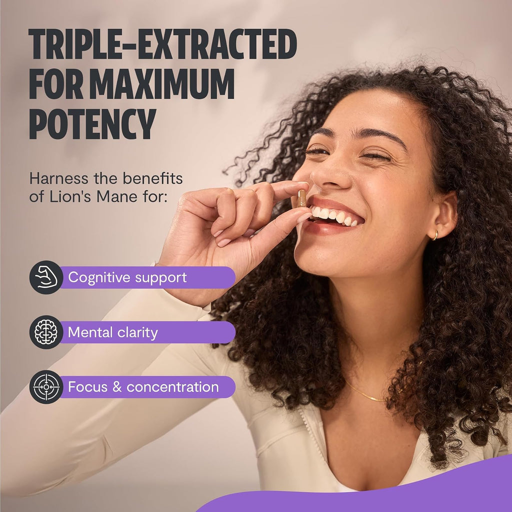 enhance focus using lion's mane extract