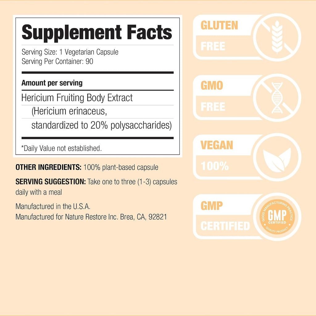 enhance focus using lion's mane extract