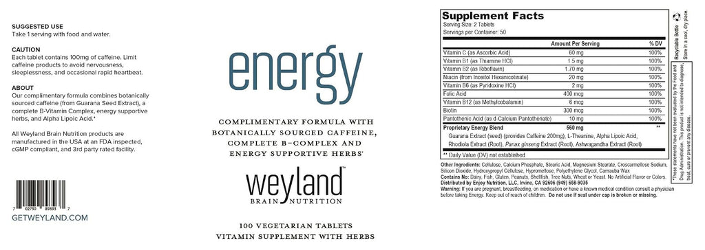 enhance focus with b vitamins