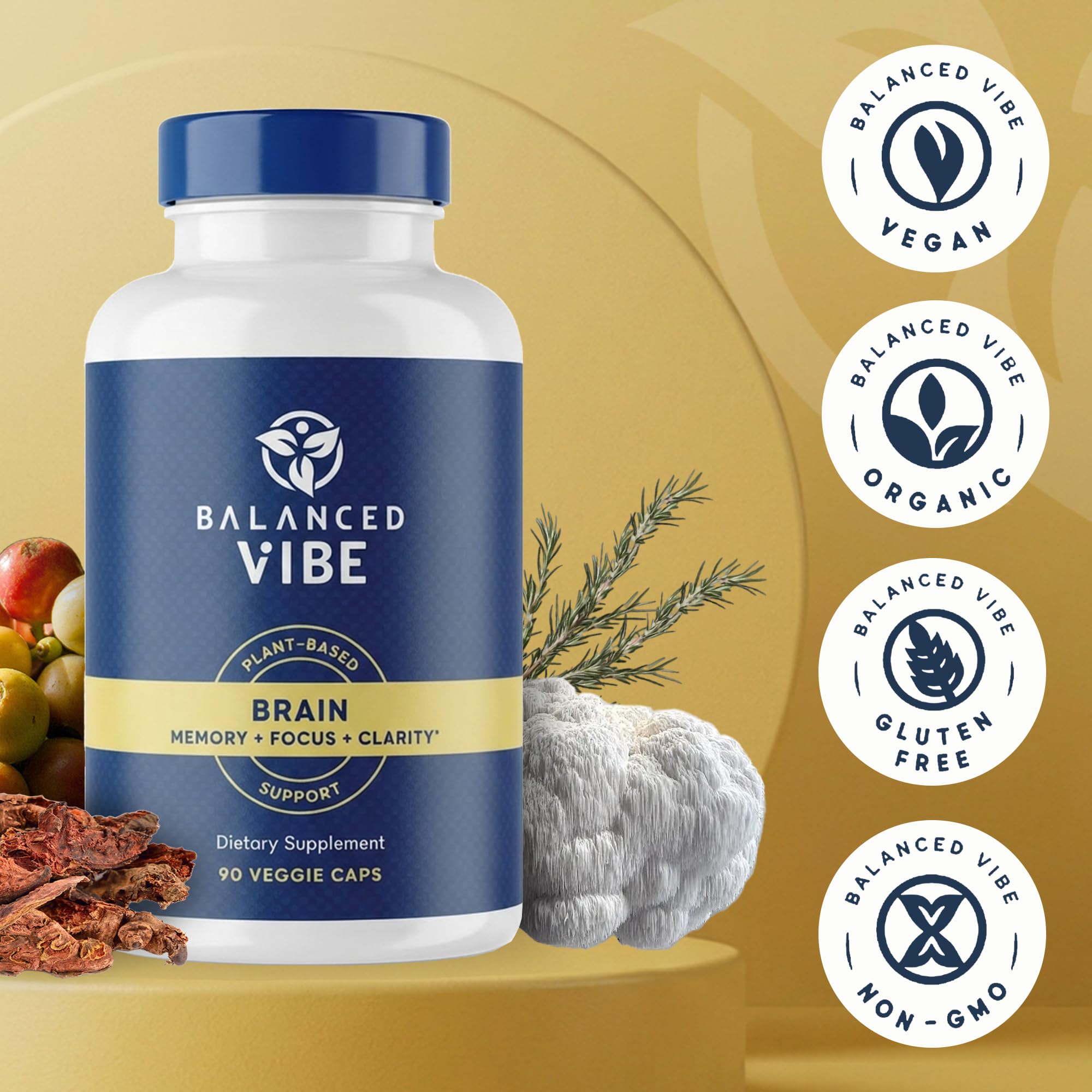 Enhance focus with blended vitamins