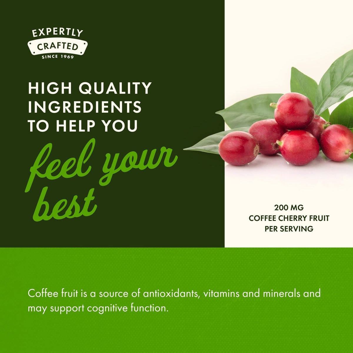enhance focus with coffee cherry