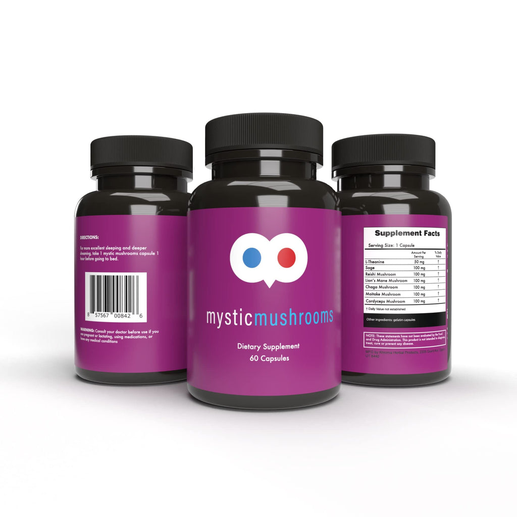 enhance focus with Dream Leaf mushrooms