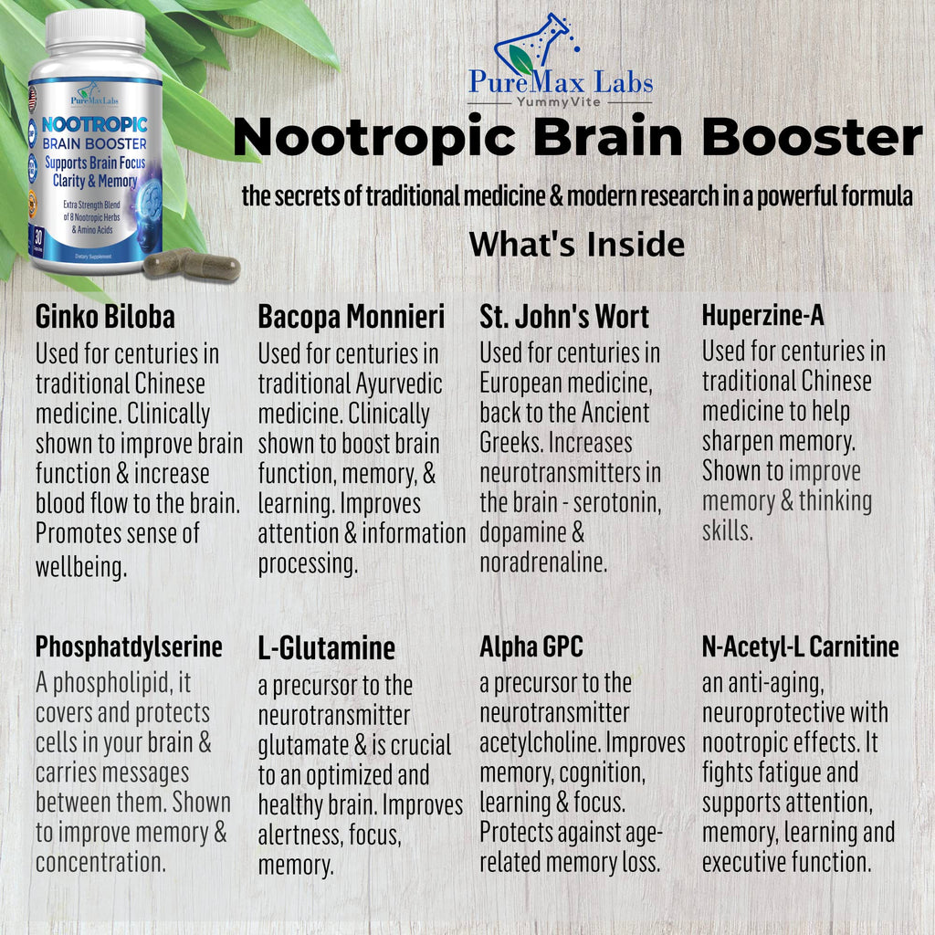 Enhance focus with ginkgo biloba tablets