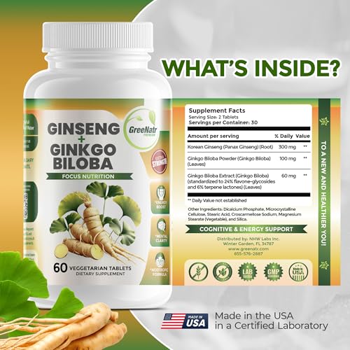 enhance focus with ginseng