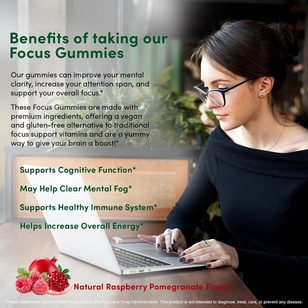 Enhance focus with L-Theanine gummies