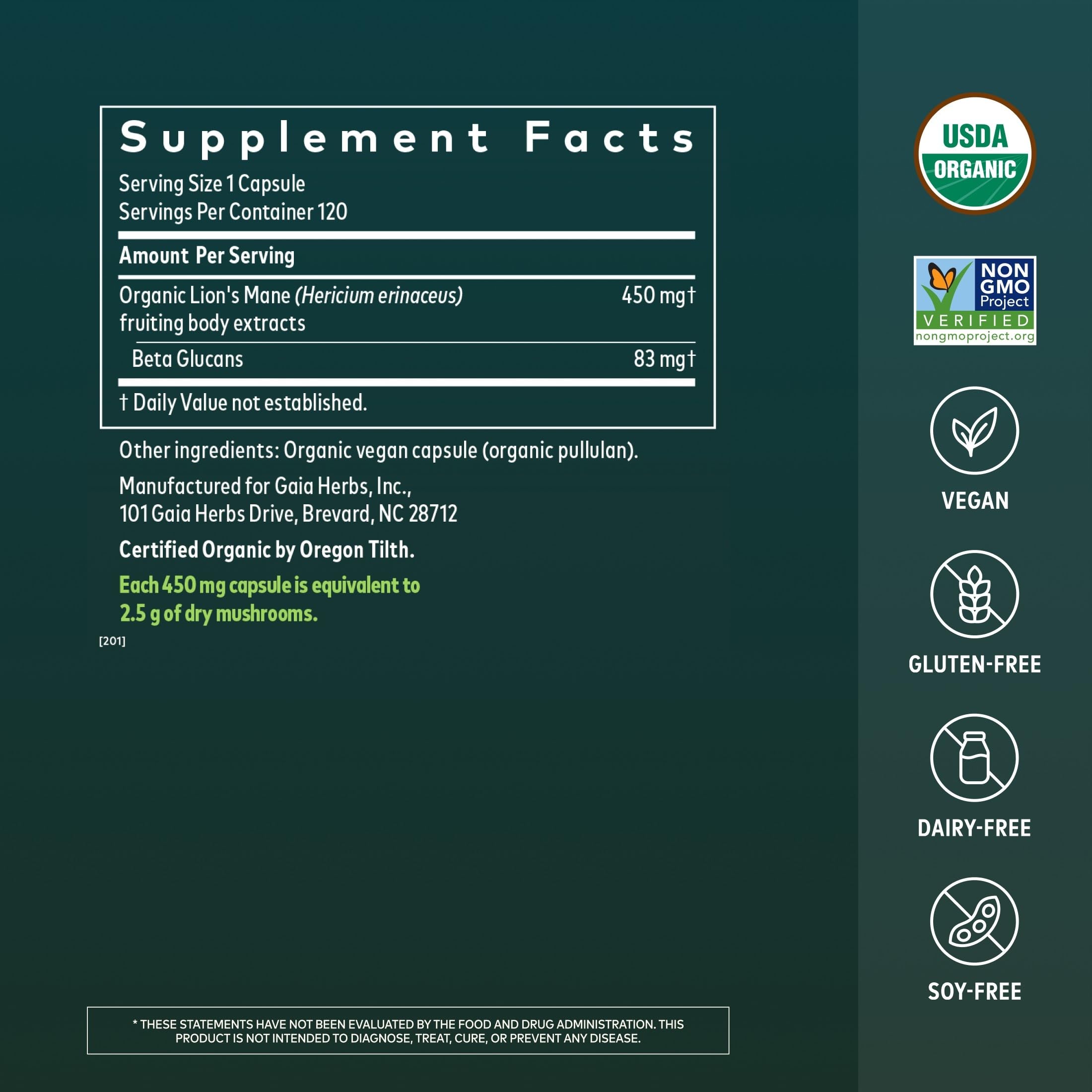 enhance focus with Lion's Mane mushrooms