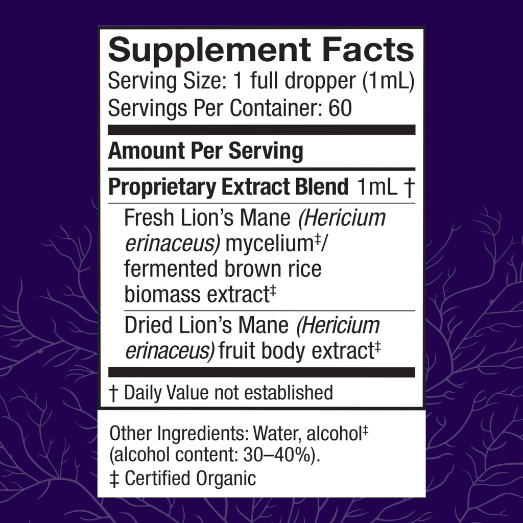 enhance focus with Lion's Mane