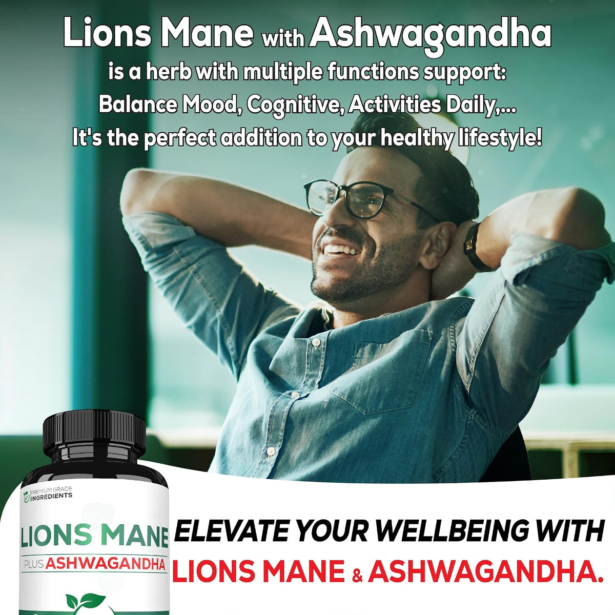 enhance focus with lion's mane