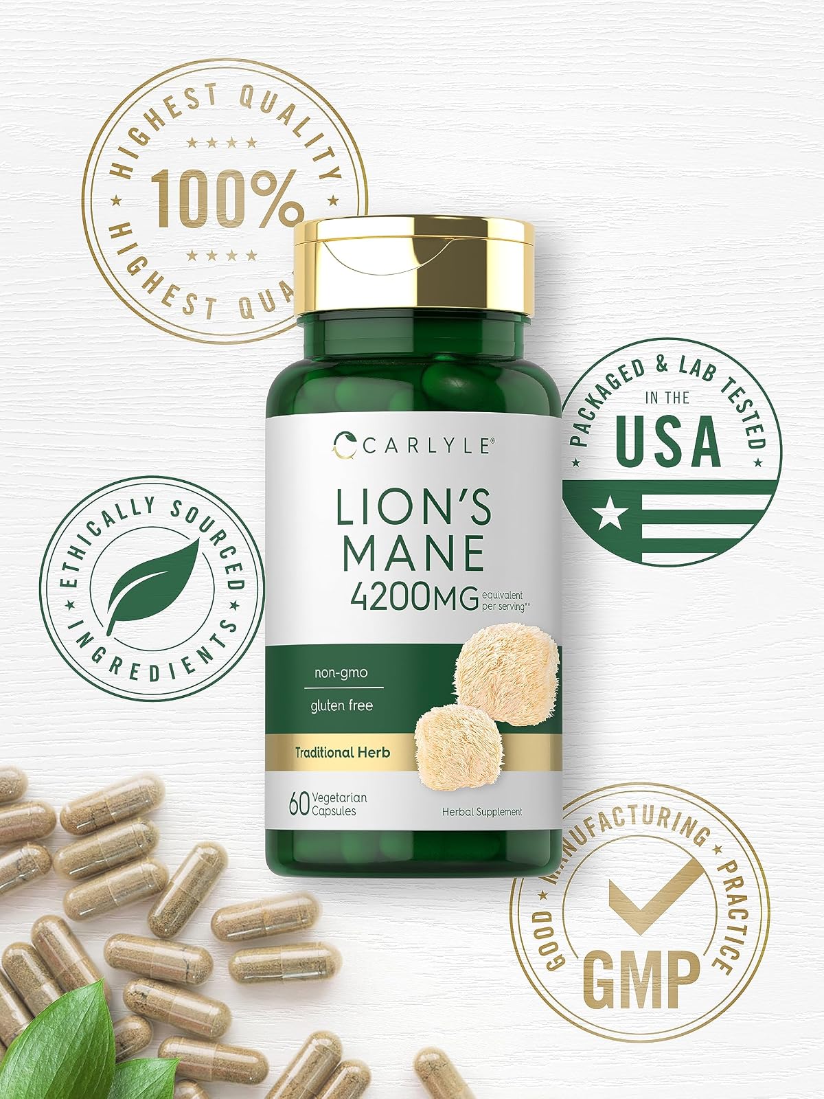 enhance focus with lion's mane