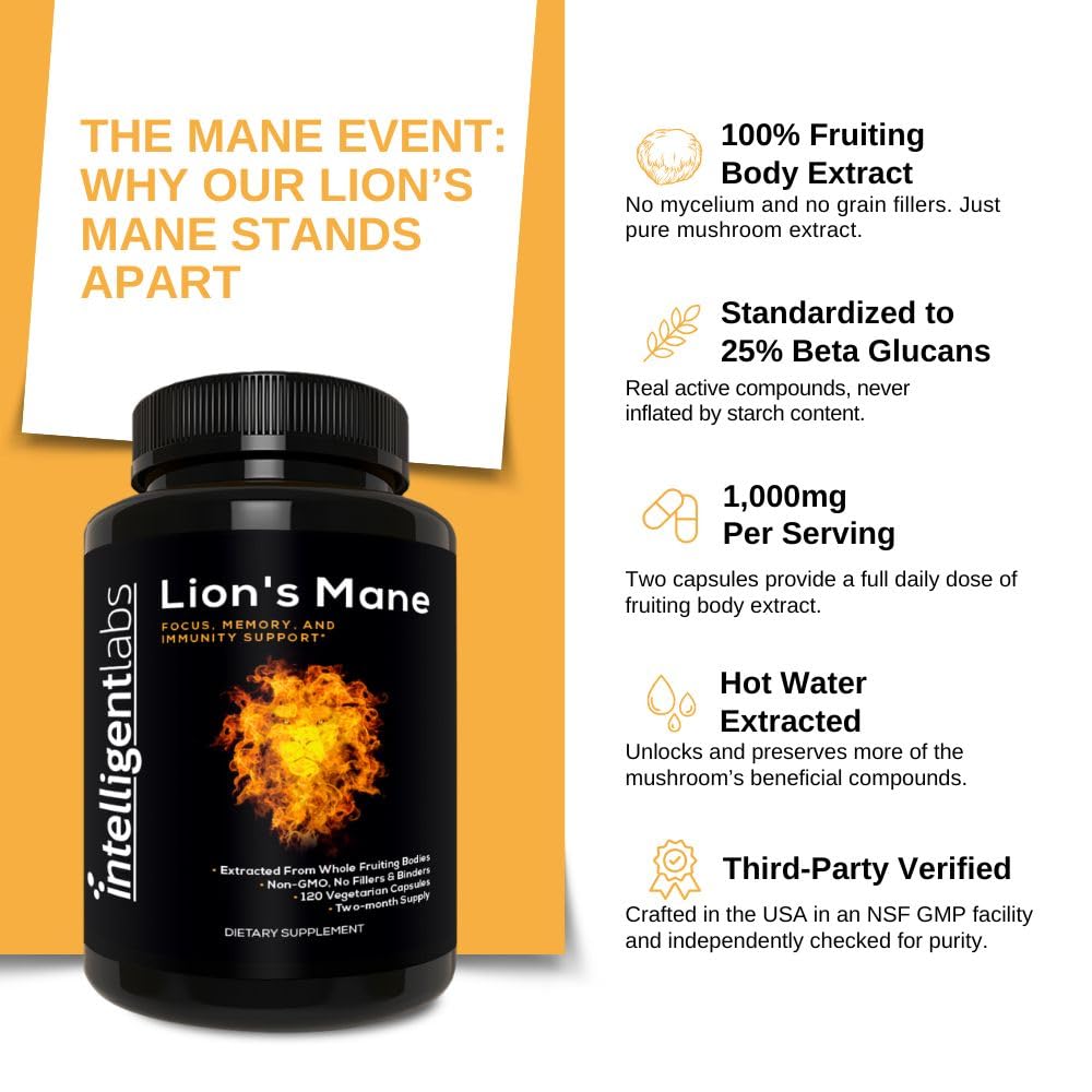 enhance focus with lion's mane