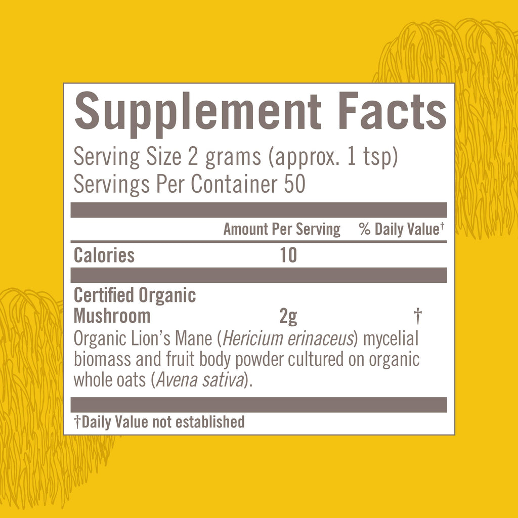 enhance focus with Lion's Mane