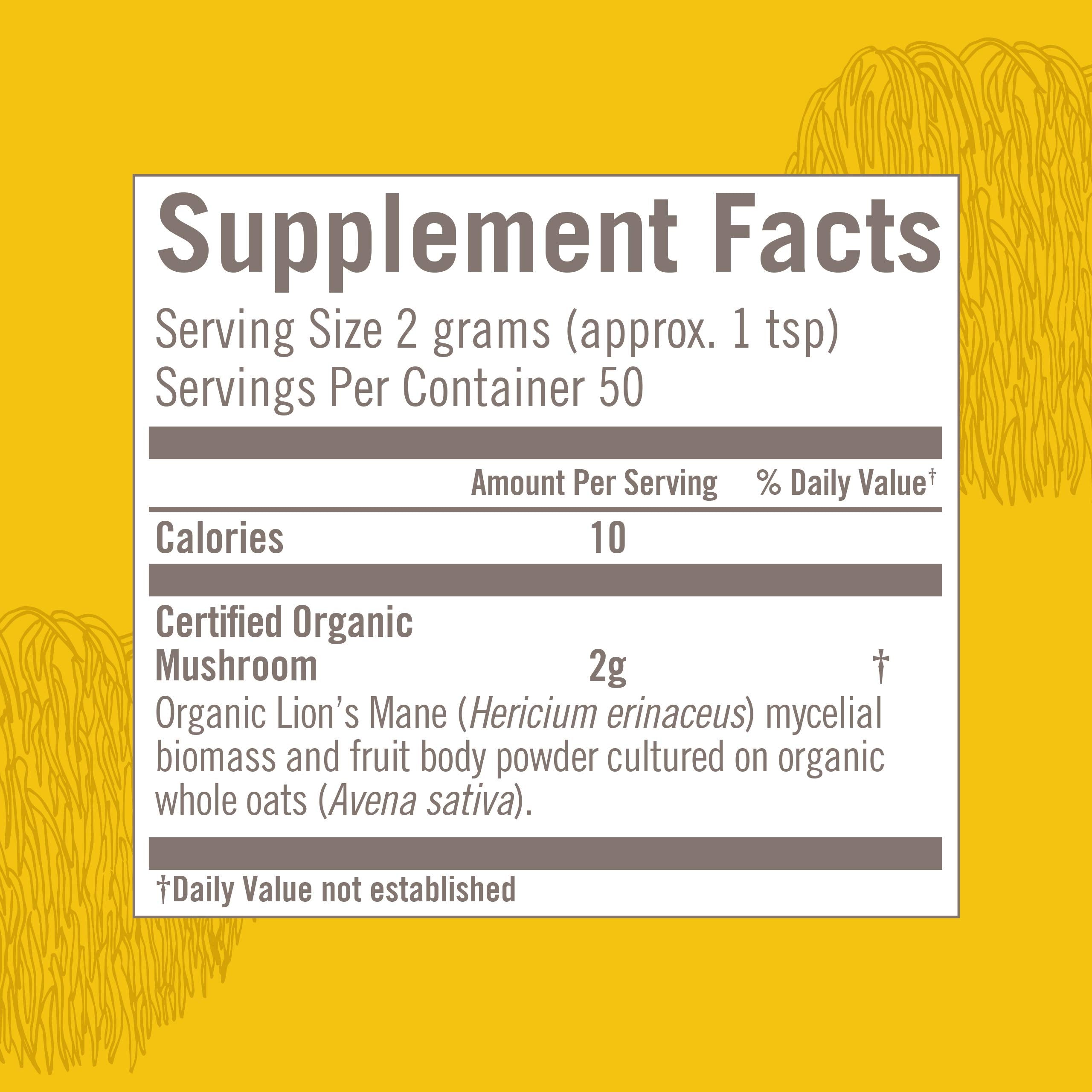 enhance focus with Lion's Mane