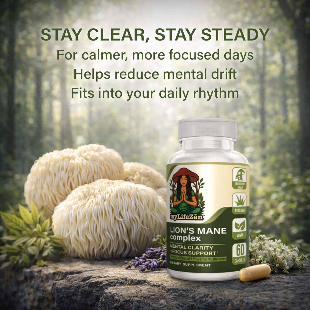 Enhance focus with Lion's Mane