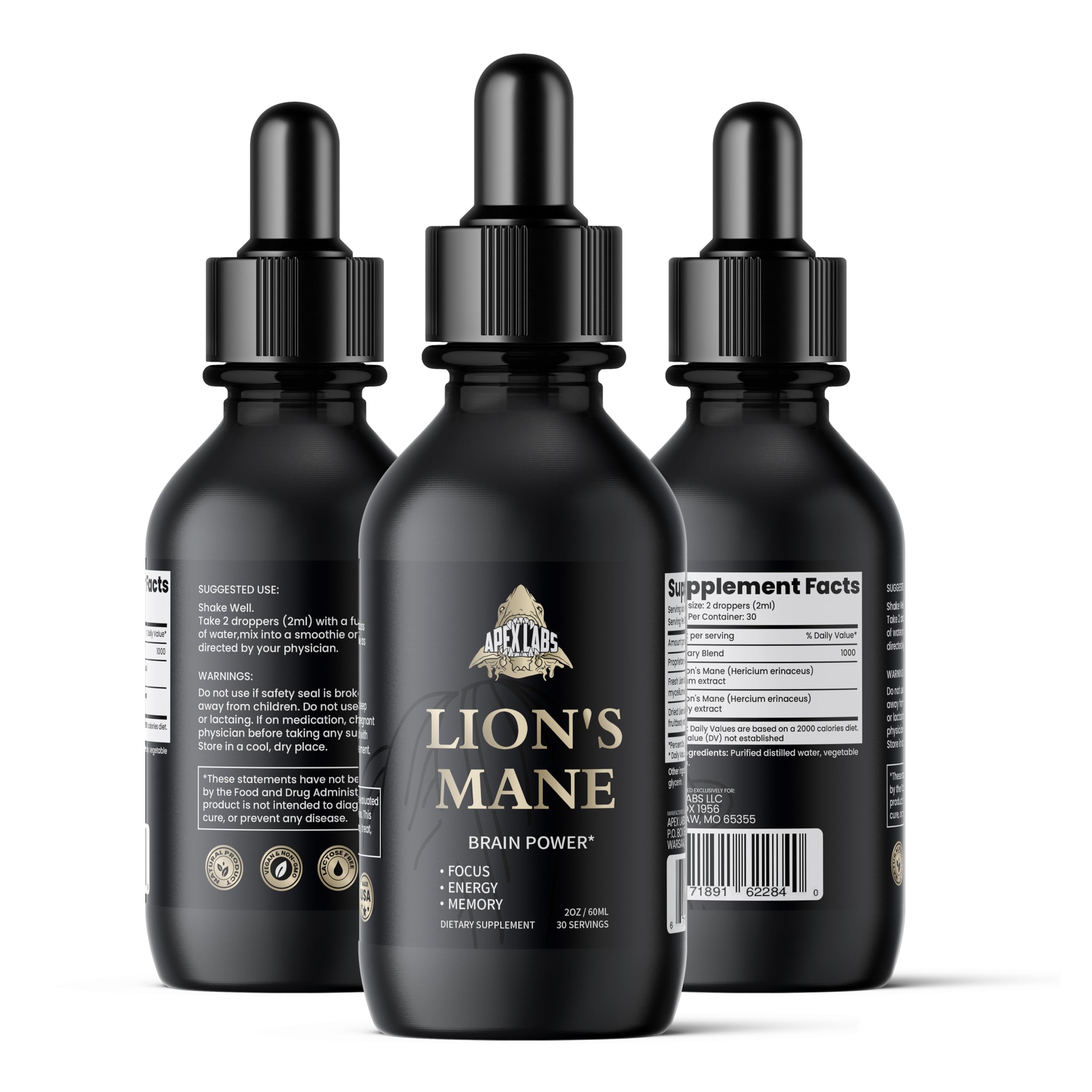 Enhance focus with Lion's Mane