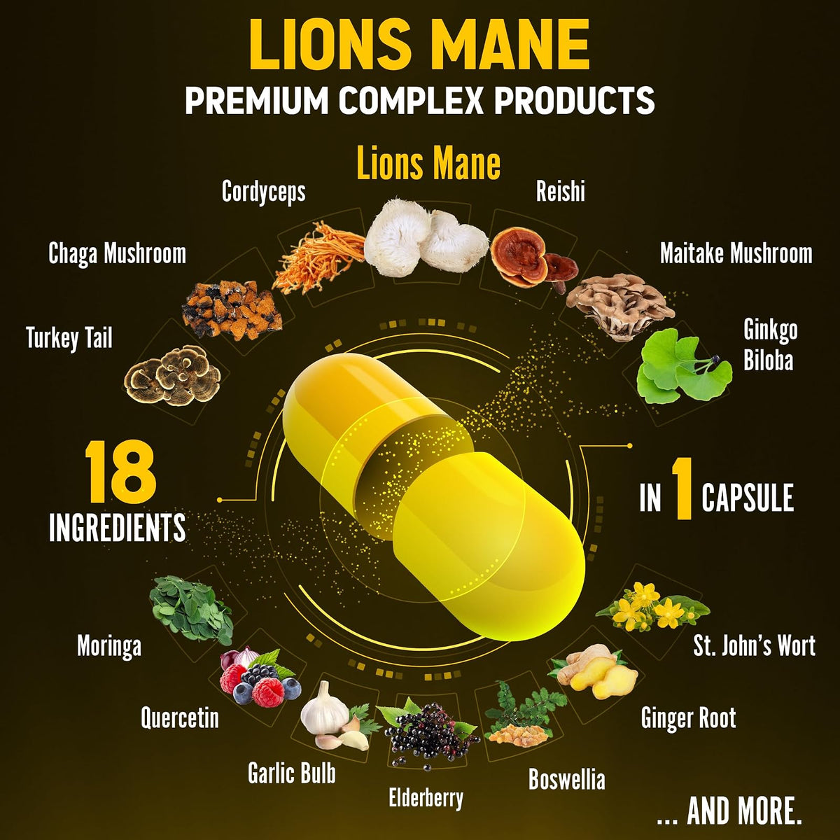 enhance focus with lion's mane