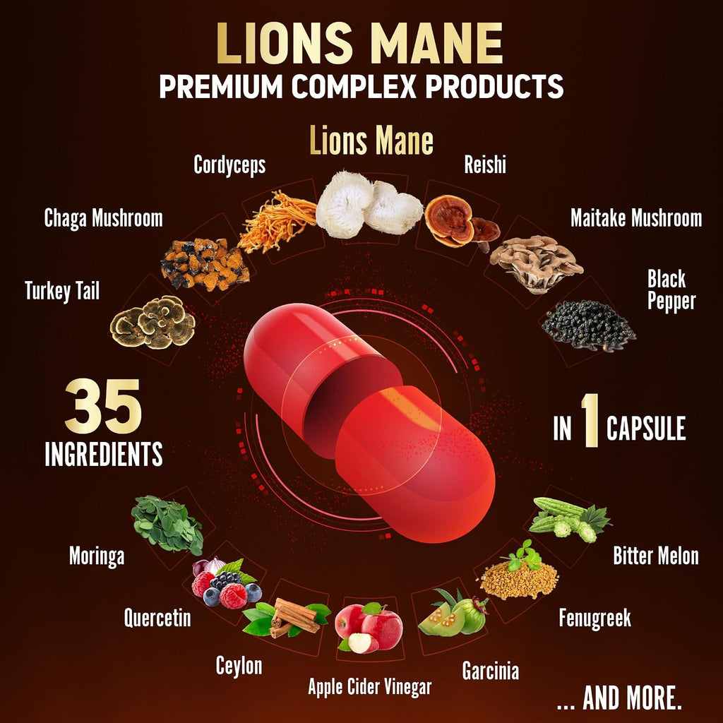 enhance focus with lion's mane