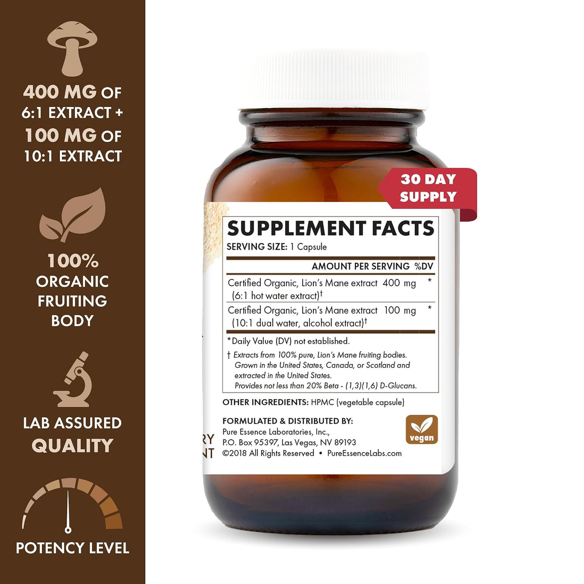 enhance focus with lion's mane