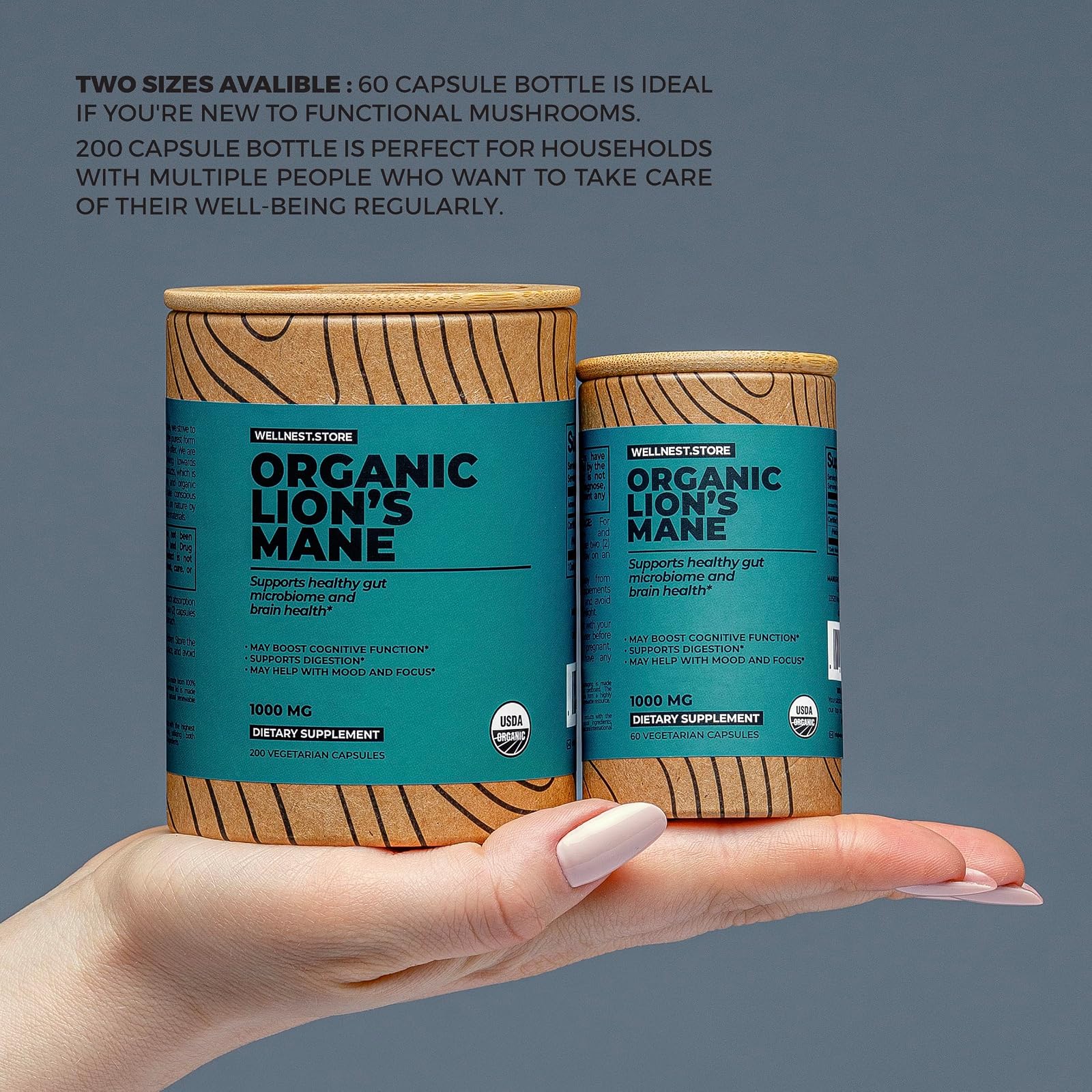 enhance focus with lion's mane