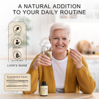 enhance focus with lion's mane